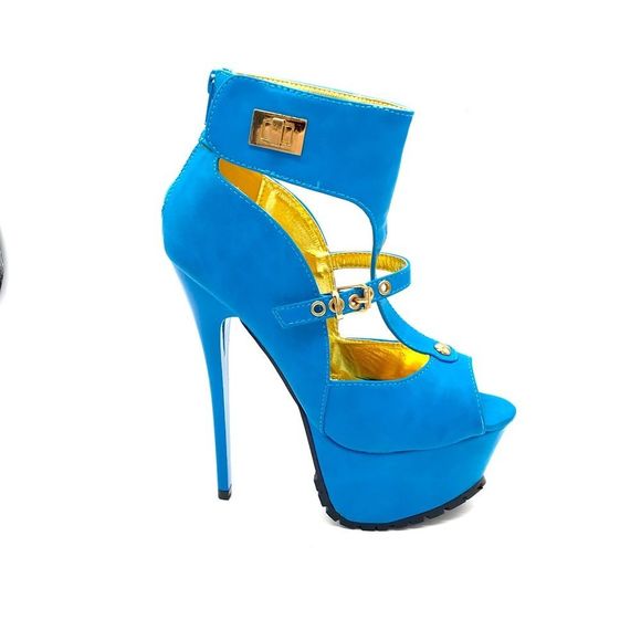 Shoes | Skyhigh Heels Open Toe Platform Heels | Poshmark